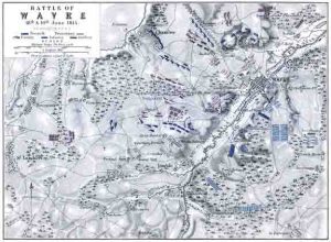 Battle of Wavre Map – Large - Weymouth Heritage Centre